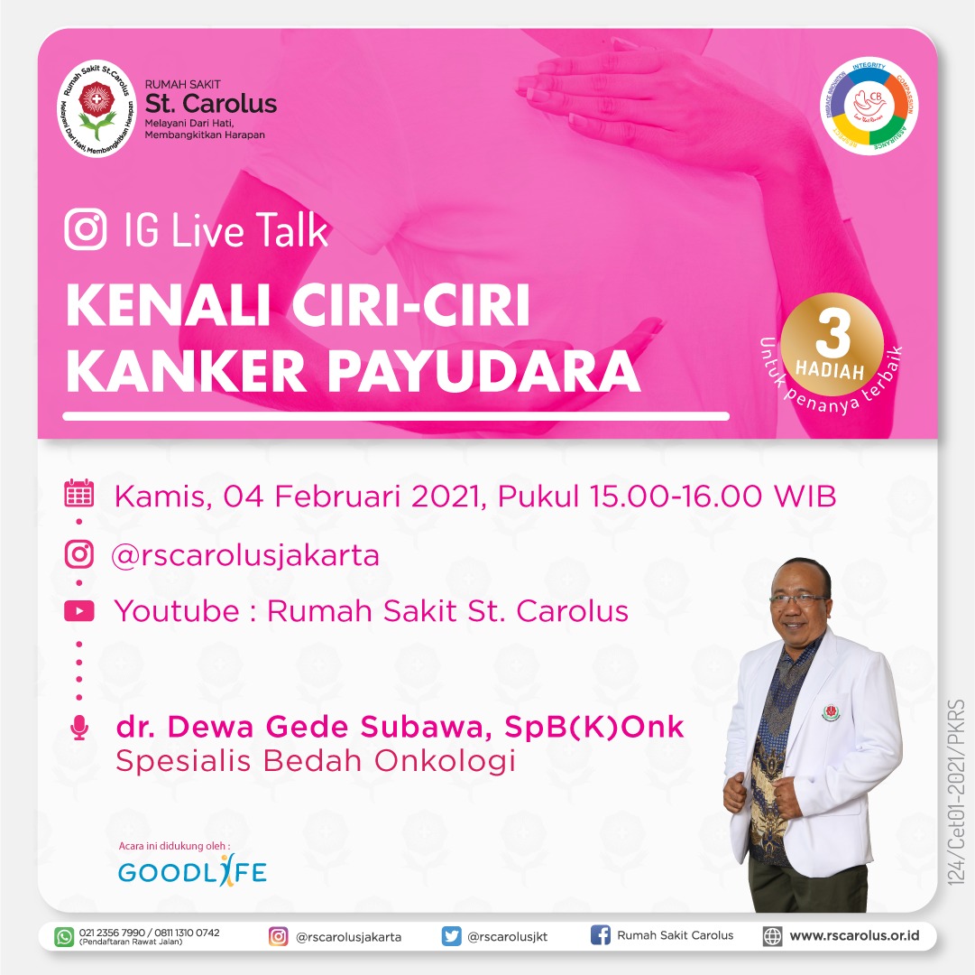 Masih Dianggap Mematikan, Kenali Sejak Dini Gejala Kanker Payudara ...